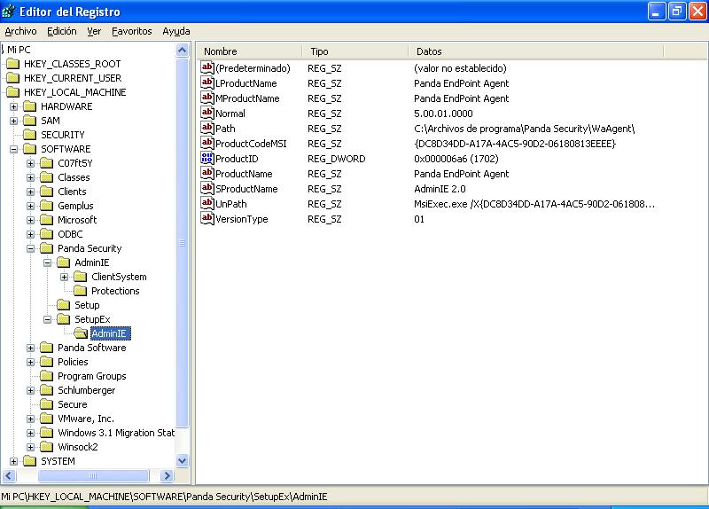 Despliegue de Panda Endpoint Agent